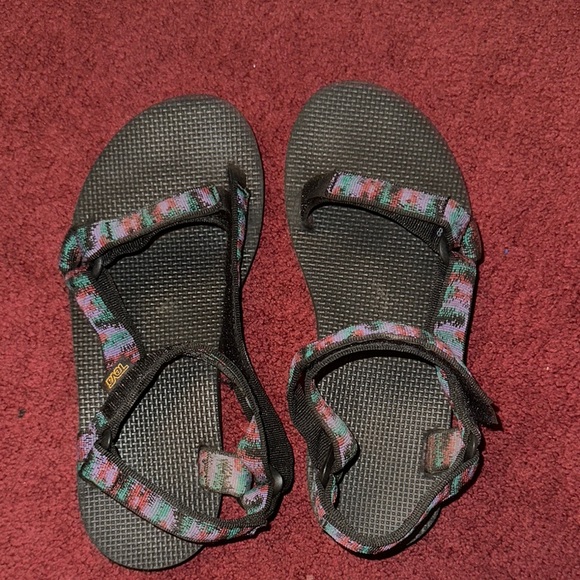 Teva | Shoes | Teva Womens Multicolor Strap Sandals | Poshmark
